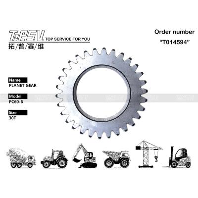 China 201-26-61220 PC60-6 Excavator Swing Planet Gear For Swing Drive Excavator Spare Parts for sale