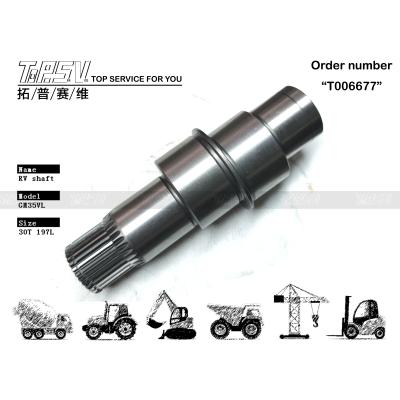 China 131134A GM35VL Excavator Travel RV Shaft Parts For Travel Drive Excavator Spare Parts for sale