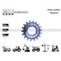 China 418-7160 E349D2 Excavator Swing 1 Stage Sun Gear Parts For Swing Drive Excavator Spare Parts for sale
