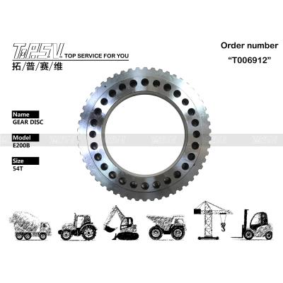 China 096-4318 E200B Excavator Travel 3 Stage Gear Disc Parts For Travel Drive Excavator Spare Parts for sale