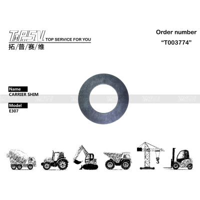 China E307 Excavator Swing 1 Stage Carrier Shim Parts For Travel Drive Excavator Spare Parts for sale