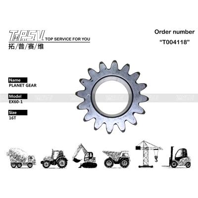 China 9727234 Round EX60-1 Excavator Swing 2 Stage Planetary Gear High Torque for sale