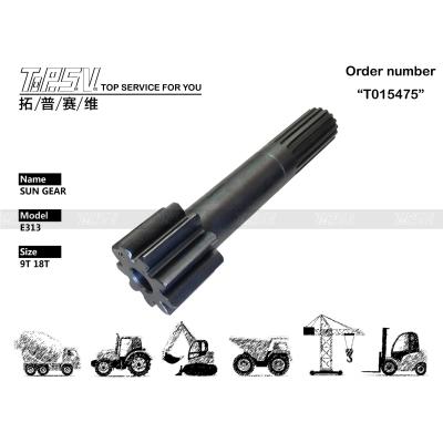China 532-9416 E313 Excavator Travel 1 Stage Sun Gear Parts For Travel Drive Excavator Spare Parts for sale