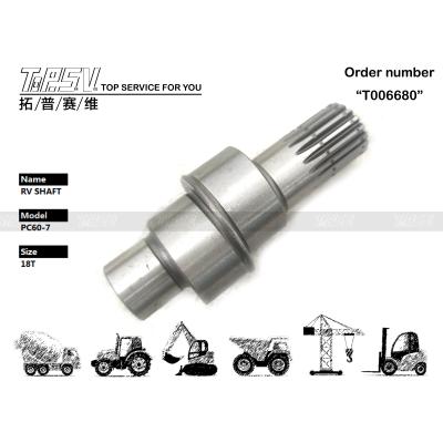 China PC60-7 Excavator Travel RV Shfat Parts For Travel Drive Excavator Spare Parts for sale