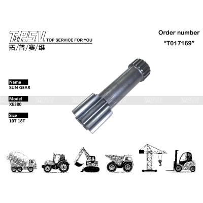 China XE380 Excavator Travel 1 Stage Sun Gear Parts For Travel Drive Excavator Spare Parts for sale