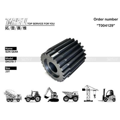 China DH370-7 Excavator Swing 2 Stage Sun Gear For Swing Drive Excavator Spare Parts for sale