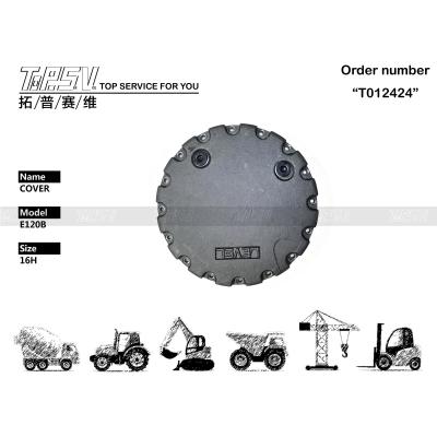 China 6I-6537 E120B Excavator Travel Cover Parts For Travel Drive Excavator Spare Parts for sale