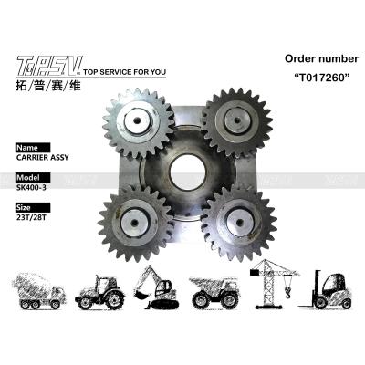 China SK400-3 Excavator Travel 1 Stage Carrier ASSY Parts For Travel Drive Excavator Spare Parts for sale