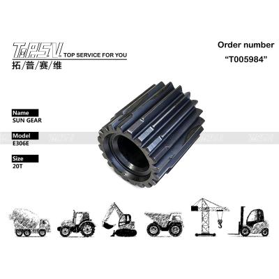 China E306E Excavator Travel 2 Stage Sun Gear Drive Motor High Precision for sale