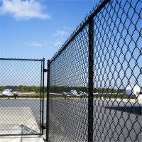 China Factory Airport 20*20mm 6 Gauge PVC Coated Chain Link Fencing for sale