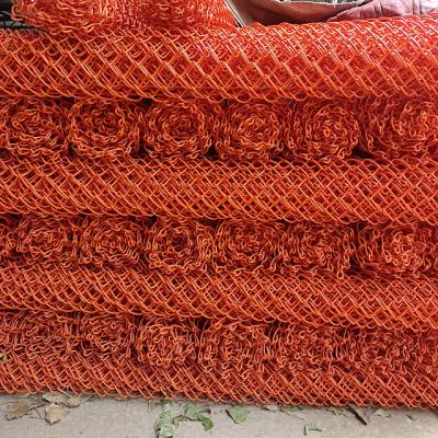 China factory price plastic  hot dipped coated 6x12 chain link fence panels for playground for sale