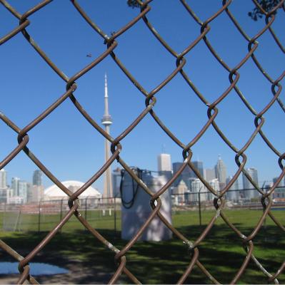 China High Quality garden iron galvanized chain link fence, trellis for sale wire stock pvc chain link fencing for sale