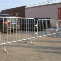 China Galvanized crowd control barrier stainless steel fence panel temporary Tubular fencing for sale