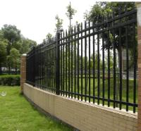 China New Design Cheap Wrought Iron Fence Panel Steel Metal Picket Ornamental Fence for sale