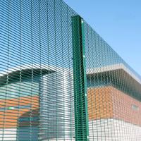 China Anti climb anti cutting Hot-Dipped Galvanized Powder Coating Prison 358 High Security Fence for sale