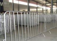 China hot dipped galvanized fence panel temporary crowd control barrier for sale
