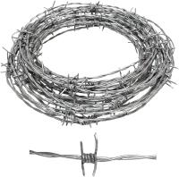 China Heavy Coated Galvanized High Strength Reverse Twisted Barbed Wire Fence Wire for sale