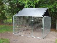 China OEM Large Chain Link Dog Run Kennel Cheap Fence Panel Animal Pet House For Sale for sale