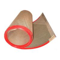 China Plain Woven Heat Resistant Polyethylene Conveyor Belt for sale