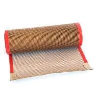 China 0.5mm Food Grade E Glass PTFE  Mesh Conveyor Belt For Pharmacy Factory for sale