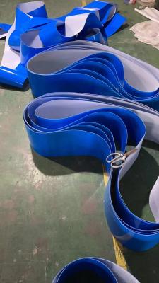 China Smooth Glossy Pvc Conveyor Belt Petrol Food Grade for sale