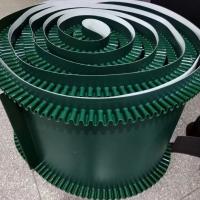 China Smooth Petrol Green Pvc Conveyor Belt Custom Made 2ply 3ply for sale