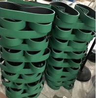 China Lathes Rubber Flat Power Drive Belts Automatic Abrasion Resistant for sale