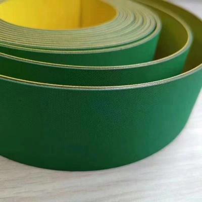 China Lathes Power Transmission PVC Conveyor Belt Flat Antistatic Automatic for sale