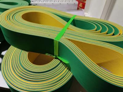 China Automatic Lathes Rubber Flat Power Transmission Belt Antistatic Energy Saving for sale