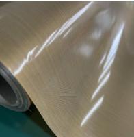 China 5mil Thick PTFE Coated Fiberglass Fabic Non Stick Alkali Free for sale