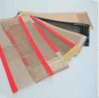 China Medicine  Food   Long Lasting High Temperature PTFE Coated Fiberglass Mesh Conveyor Belt for sale