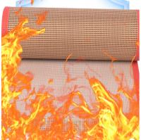 China Non Stick Surface High Temp Conveyor Belt  1mm Thickness Non Flammable for sale
