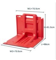 China 2024 Straight Flood Boxwall Water Barrier Boxwall Flood For Fighting Flood for sale