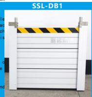 China Aluminum alloy fixed installation flood baffle for sale