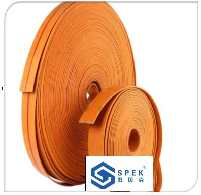 China Yellow Oriange  canvas  industrial  conveyor belt for sale