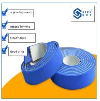 China Blue Foam PVC Conveyor  Belt  For Temperature Range -20 C To 80 C for sale