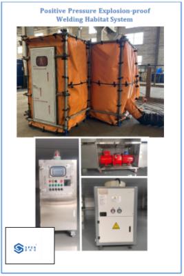 China Customized Positive Pressure Explosion Proof Welding Habitat System for sale