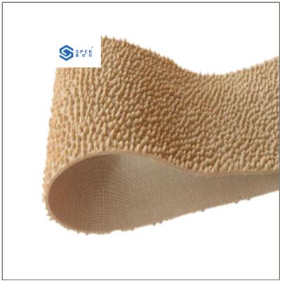 China 45mm 2.7mm 100 Meter Rough-grain Anti-slip Rubber Belt In Industrial for sale