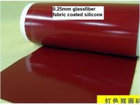 China Double Sides Silicone Coated Fiberglass Fabric Electric Insulation Anti - Corrosion for sale