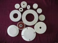 China Needle Punched Buffing Wheel For Drill , 12mm Wool Felt Polishing Pads for sale