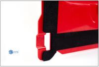China Height 150cm,depth120cm  red ABS plastic  anti-UV coating  flood barrier for sale