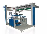 China Automatic Woven Farbic Double Folding & Sewing Machine equipped PLC program control system for sale