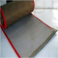 China 4*4mm  Conveyor  Mesh Belt  Food Grade Plain Woven Type for sale