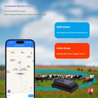 China Real Time GPS Pet Tracker IP67 Waterproof Solar Powered 4G 2G for Livestock Cattle Sheep with Remove Alarm Collar for sale