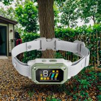 China Automatic AI Intelligent Recognition Dog Training Collar IPX7 Waterproof Rechargeable Battery >20 Hours Bark Control Barking for sale