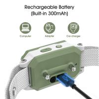 China Automatic AI Intelligent Recognition Dog Training Collar IPX7 Waterproof Rechargeable Battery >20 Hours Bark Control Barking for sale