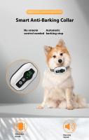 China Waterproof Rechargeable Dog Bark Control Collar IP67 for Large Medium Small Dogs Anti Barking Training 20h Battery for sale