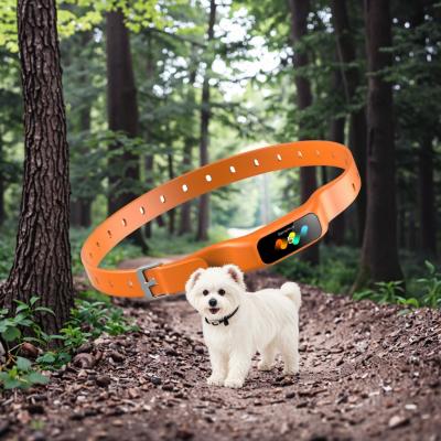 China Rechargeable Waterproof Dog Training Collar IPX7 Eco-Friendly Plastic Bark Stopper for Outdoor Use for sale