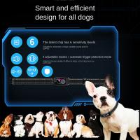 China IPX7 Waterproof Rechargeable Dog Training Collar with 20+ Hour Battery Long Range Anti Barking for sale