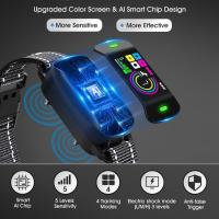 China Rechargeable IP67 Waterproof Dog Training Collar Smart Ultrasonic Anti Barking Control Device 20h Battery for sale